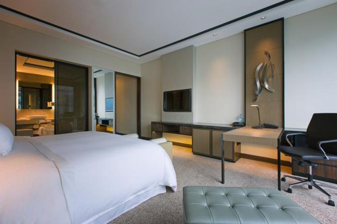 Modern Customized Plywood MDF Hotel Lobby Furniture